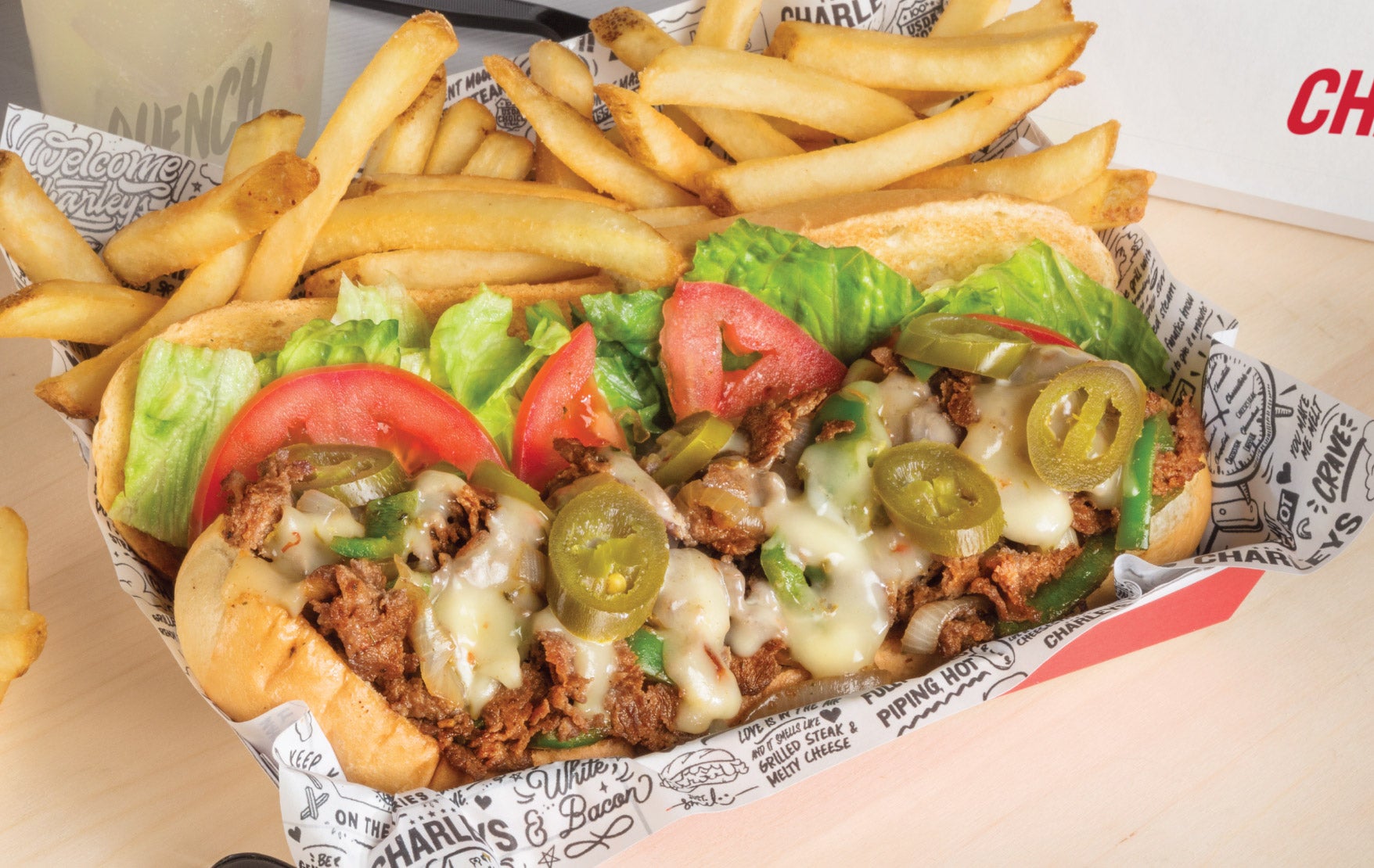 Fiesta Cheesesteak | Charleys Cheesesteaks