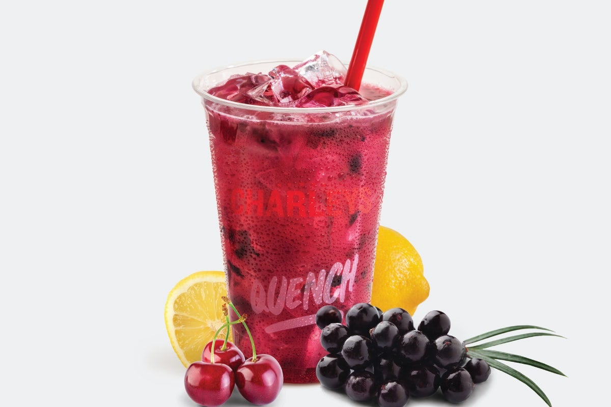 CHERRY ACAI LEMONADE | Charleys Cheesesteaks
